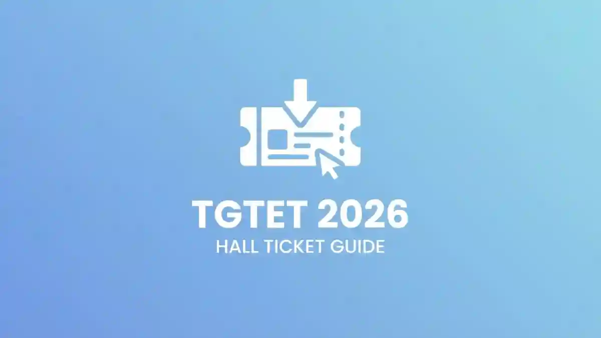 TG TET Admit Card 2026 OUT: Download here - P Y Q P